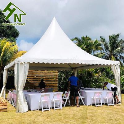 China Waterproofing PVC Canopy Pagoda Event Tent For Wedding Party for sale
