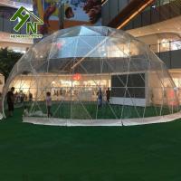 China Outdoor Shelter Plastic Big Dome Tent For Promotion Events Diameter 45m for sale