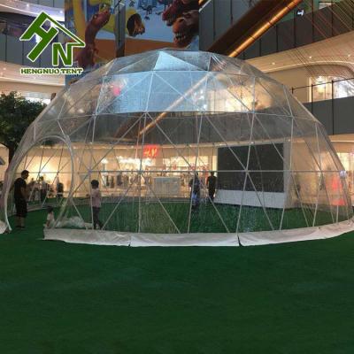 China Outdoor Shelter Plastic Big Dome Tent For Promotion Events Diameter 45m for sale