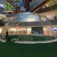 China Outdoor Shelter Plastic Big Dome Tent For Promotion Events Diameter 45m for sale