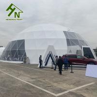 China Diameter 20m White Dome Shaped Tent For Car Show Party Events SGS Certification for sale