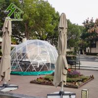 China Factory Price Diameter 4m Transparent Dome Tent For Coffee Room for sale