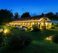 China 200 300 People 10*15m Outdoor Glass See Through Marquee Tent Aluminium Frame for sale