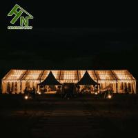 China 20x35m Outdoor Clear Roof Wedding Marquee Tent Croatia Style For 500 Seaters for sale