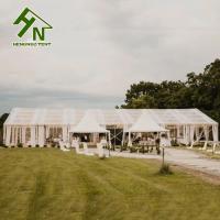 China 20x35m Outdoor Clear Roof Wedding Marquee Tent Croatia Style For 500 Seaters for sale