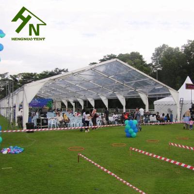 China 10x20m 800 People PVC Fabric Clear Wedding Marquee Tent CE SGS Certification for sale
