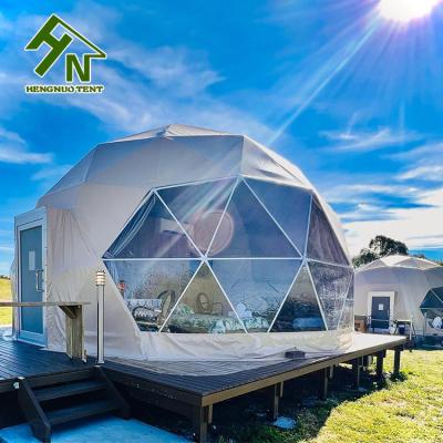 China Luxury Camping Equipment China Outdoor Glamping Geodesic Dome Tent For Sale for sale