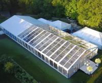 China Transparent Aluminum Frame Tent Fixation Way Wedding Marquee Tent for sale