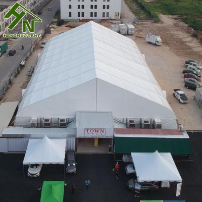 China Permanent Aluminum Frame Tent Commercial Industrial Depot 75kg/Sqm Snow Load for sale