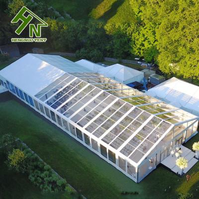 China Aluminum Frame Banquet Marquee Luxury Party Tent 20m Wide Span for sale