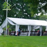 China Easy Assembled 10x12 Canvas Tent Wedding Party 100 People Capacity for sale