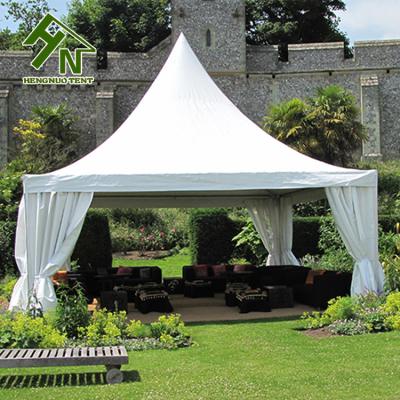 China White Outdoor Pagoda Event Tent Church Waterproof PVC Fabric for sale