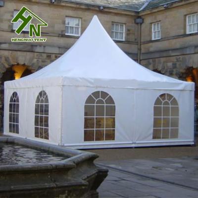 China High Peak Pagoda Event Tent Aluminum Frame Garden Gezebo Canopy for sale