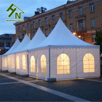 China High Peak Pagoda Event Tent Aluminum Frame Garden Gezebo Canopy for sale