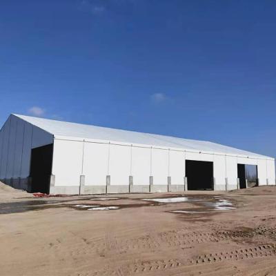 China Modular 15x30 Canopy Tent Fireproof Workshop Large Industrial Warehouse for sale