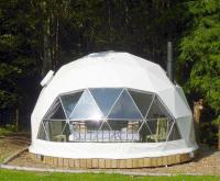China 2-10 People Falimy Holidays Outdoor Geodesic Round Camping Dome Tent For Resort for sale