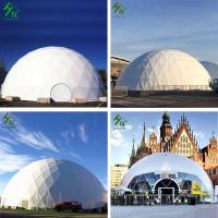 China 262 Ft Tourism Glamping Geodesic Big Dome Tent Resort Hotel House Shelter for sale