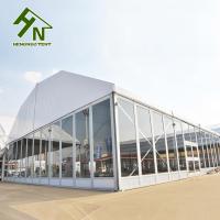 China Aluminum Structure 30x50 Canopy Tent Glass Wall 2000 People Polygon Roof for sale