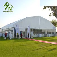 China Aluminum Structure 30x50 Canopy Tent Glass Wall 2000 People Polygon Roof for sale