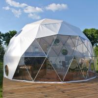 China 6m Outdoor Bubble Tent Glamping Prefabricated Geodesic Dome House for sale