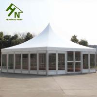 China 10m Diameter Luxury Multi Sided Tent VIP Lounge Aluminum Structure for sale