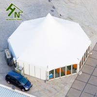 China 10m Diameter Luxury Multi Sided Tent VIP Lounge Aluminum Structure for sale