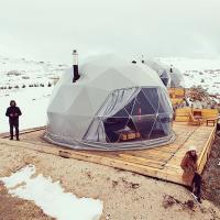 China Winter Inner Heated Outdoor Igloo Dome Geodesic Party Tent In Costa Rica for sale