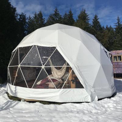 China Winter Inner Heated Outdoor Igloo Dome Geodesic Party Tent In Costa Rica for sale