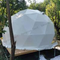 China UV Resistant Luxury Geodesic Dome Tent Prefabricated Camping House for sale