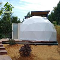 China 6m Diameter Waterproof Geo Dome Tent 4 Person Family Hotel Pop Up Igloo Tent for sale