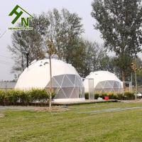 China 6m Diameter Waterproof Geo Dome Tent 4 Person Family Hotel Pop Up Igloo Tent for sale