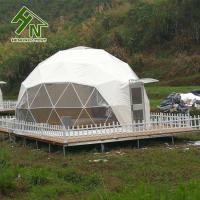 China Large Camping Home Backyard Geodesic Dome Tent Kits Glamping Garden House for sale