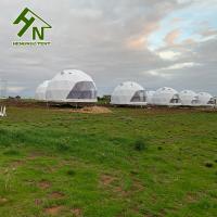 China Large Camping Home Backyard Geodesic Dome Tent Kits Glamping Garden House for sale