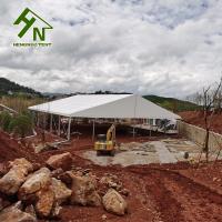 China Aluminum Alloy Semi Permanent Tent Restaurant Weddings Marquee Tent On The Mountain for sale