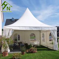 China Waterproof Square Chinese Hat Outdoor Pagoda Event Tent For Garden Activities for sale