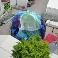 China Outdoor Large Diameter 10m Spray Painting Geodesic Dome Tent For Events for sale