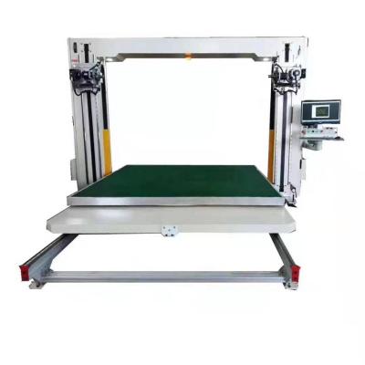 China EPS foam block cnc table cutting machine LC rotary automatic cnc foam wire cutter xz2400 for sale