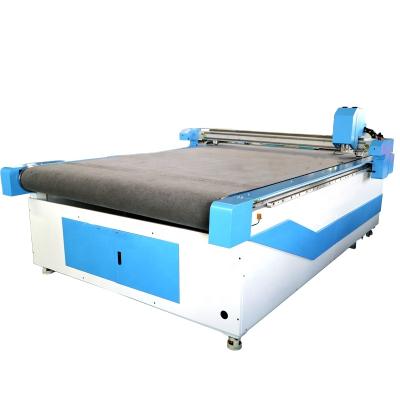 China Gently Non Vibrating 1625 Metal Material Maker Hot Push Cloth Knife Cutter OR Full Automatic Cutting Equipment Vibrating Knife Cutter Mac for sale