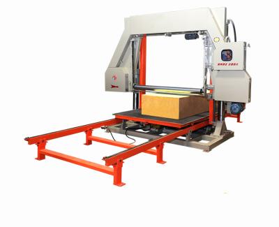 China Polyurethane Foam Software Foam Makers Semi Automatic Foam Cutting Machine Continuous Production Line Rigid Polyurethane Foam Slicer Profile Sponge Cutting Machine for sale