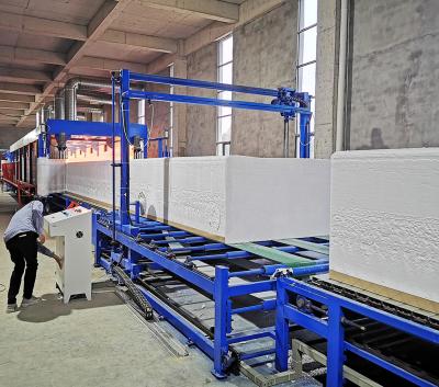 China Automatic EPS Lc-2400 Horizontal Continuous Foaming Block Equipment Foam Mattress Production Line for sale