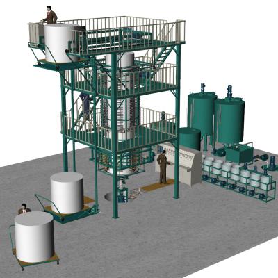 China EPS Lc-y1300Full Automatic Vertical Foam Block Foaming Machine Circular Foaming Foaming Machine for sale