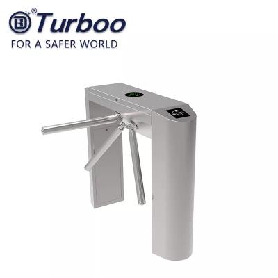 China Security Semi Automatic Tripod Turnstile Gate Pedestrian Access Control for sale