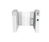 China Biometric Pedestrian Swing Barrier Turnstile Gate 2.0mm Cold Roller Steel Indoor for sale