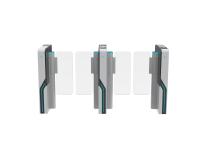 China Smart Canteen Swing Gate Turnstile Hotel Restaurant Swing Barrier Gate for sale