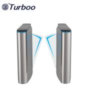 China Temperature-Resistant Pedestrian Flap Barrier Gate with RFID/QR Code Sensor 5 paris for sale