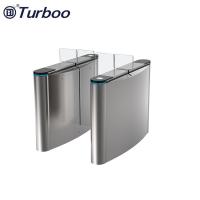 China Dry Contact Pedestrian Flap Turnstile Gate Access Control Sliding Gate for sale