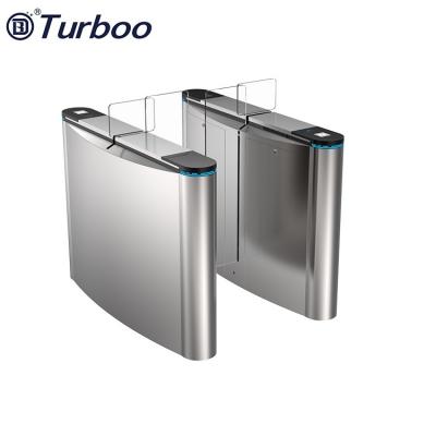 China Dry Contact Pedestrian Flap Turnstile Gate Access Control Sliding Gate for sale