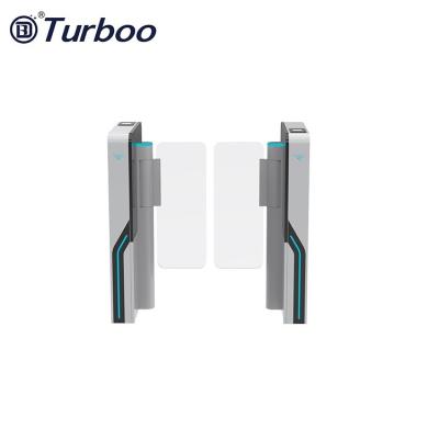 China Wing Barrier Swing Turnstile Gate Fast Speed Gate Turnstile With RFID Face Recognition for sale