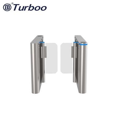 China Brushless Servo Motor Speed Gate Turnstile Access Control Swing Barrier Gate for sale