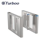 China Brushless Servo Motor Speed Gate Turnstile Access Control Swing Barrier Gate for sale